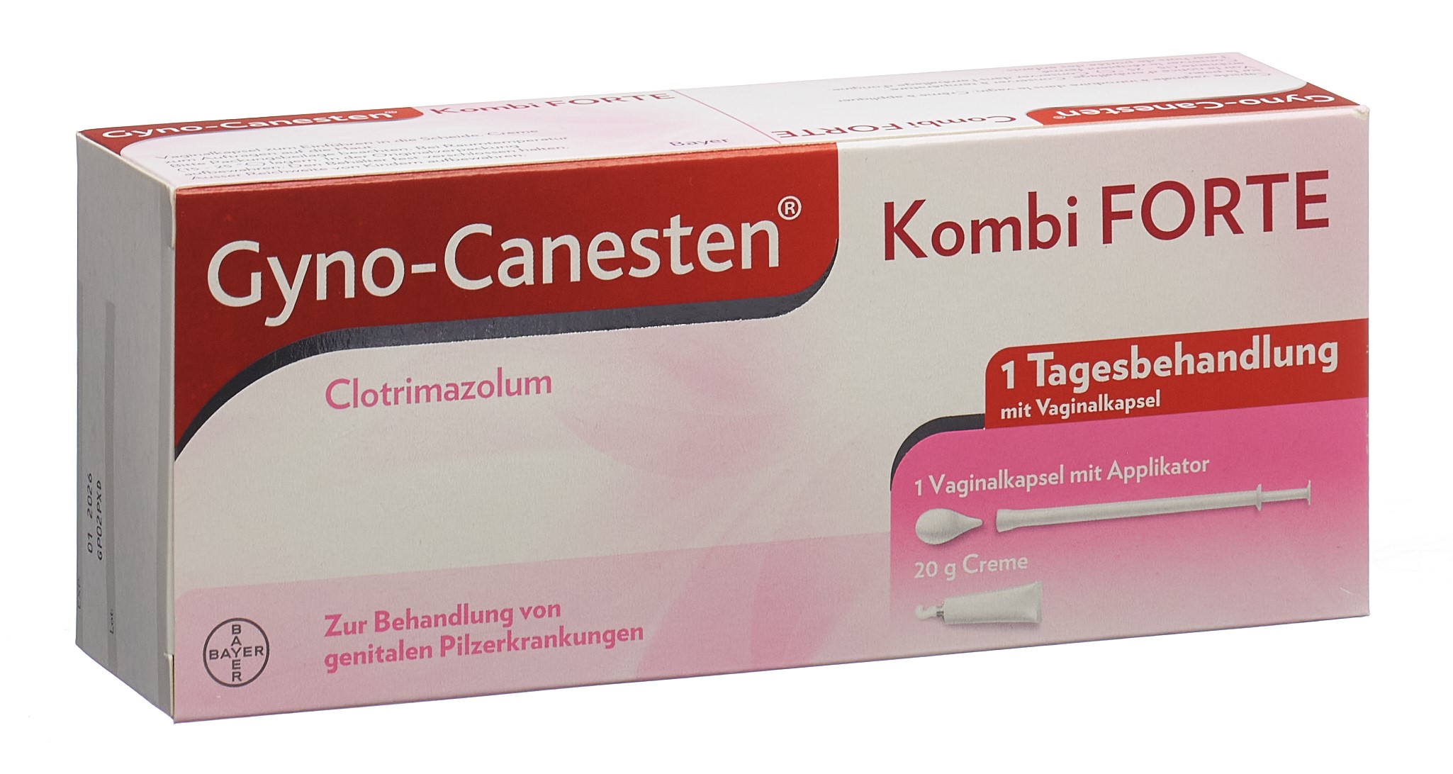 Gyno-Canesten Kombi FORTE Vaginalkapsel & Creme