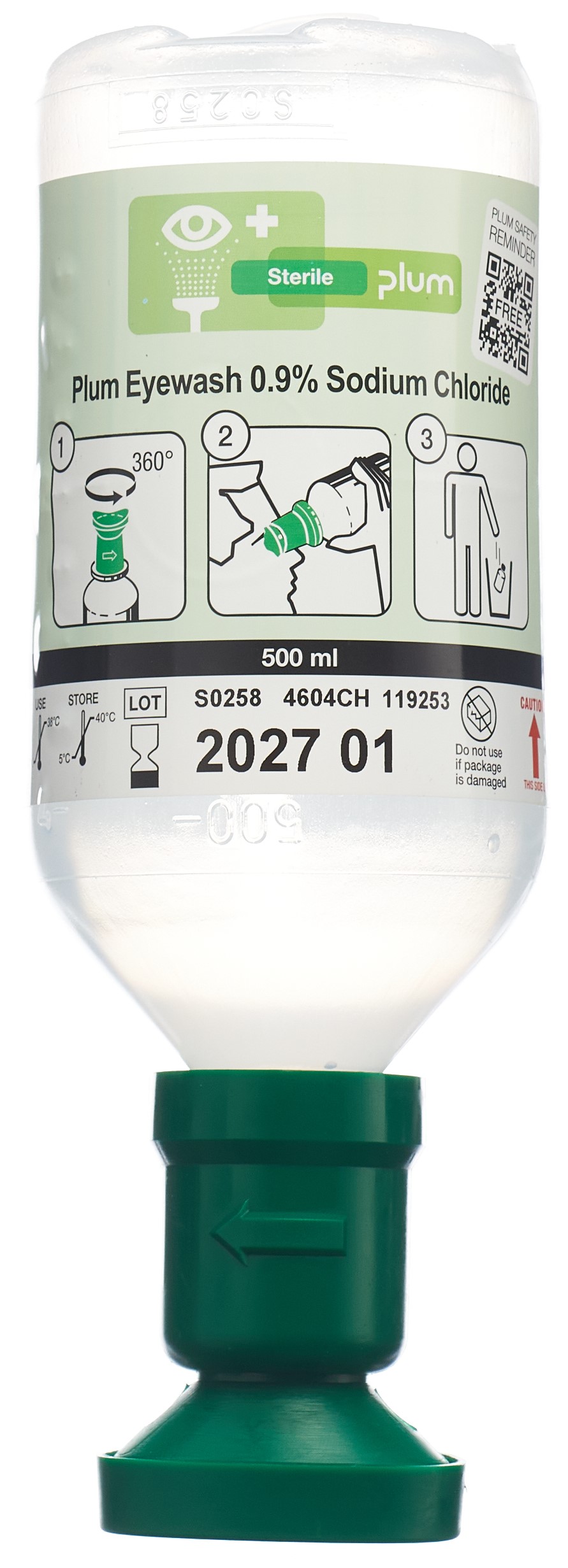 Plum Augenspülung NaCl 0.9 % Fl 500 ml